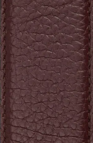 FERRAGAMO Reversible Gancio Belt - Cordovan Nero
