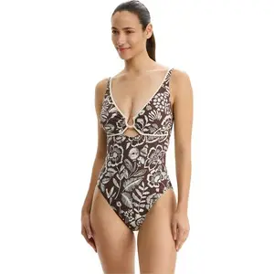 GOTTEX Garden Mist V-neck One Piece