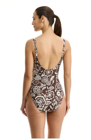 GOTTEX Garden Mist V-neck One Piece