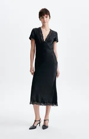 Vanessa Bruno Midi Dress - Noir