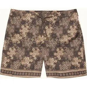 Orlebar Brown Bulldog Drawcord Tailored-fit Swim Shorts - Bronze