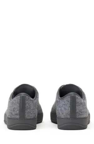 LANVIN Dbb1 Sneakers In Felt And Nappa Leather