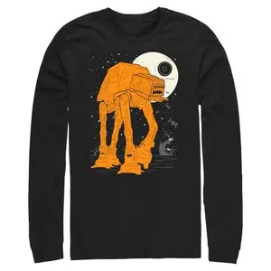 STAR WARS Halloween At Walker Full Moon Long Sleeve Shirt - Black