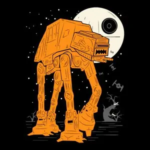 STAR WARS Halloween At Walker Full Moon Long Sleeve Shirt