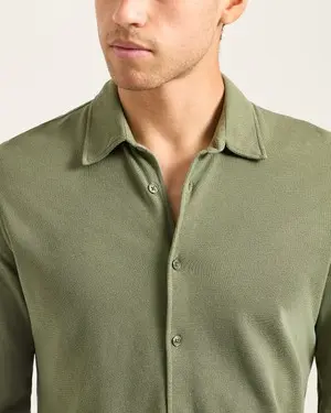Orlebar Brown Giles Garment Dye Tailored-fit Shirt