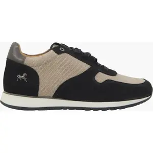 Cavalinho Suede Sneakers - Black/tan