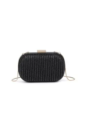 URBAN EXPRESSIONS Alix Evening Bag - Black