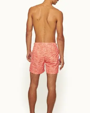 Orlebar Brown Bulldog Tailored-fit Swim Shorts - Summer Red