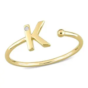 JULIANNA B. Diamond Initial Ring - K