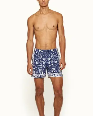Orlebar Brown Bulldog Tailored-fit Swim Shorts - River Blue