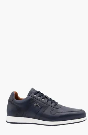 CAVALINHO Cavalinho El Estribo Leather Low-Top Sneakers Navy