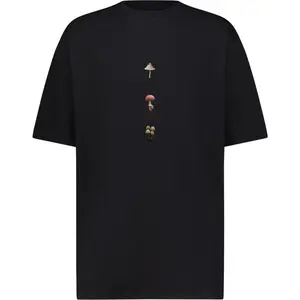 UCHÈ Mushroom Break Out Graphic T Shirt - Black