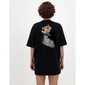 UCHÈ Mushroom Graphic T-shirt - Black