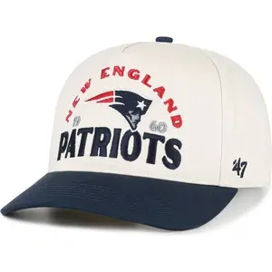 '47 New England Patriots Arcitext Hitch Adjustable Hat - Natural