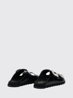 ROGER VIVIER Slidy Leather Sandal