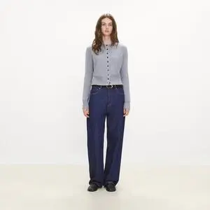 Theory Classic Oblong Belt In Suede