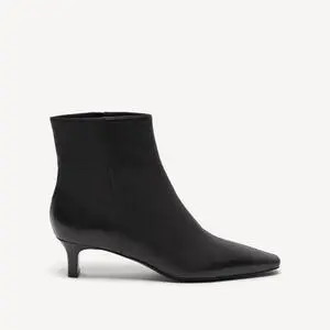Theory Ainslie Leather Bootie