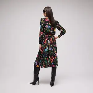 Gucci Printed Silk Crêpe De Chine Dress
