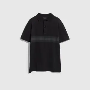 Gucci Cotton Jersey Polo Shirt With Print