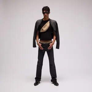 Gucci Washed Cotton Denim Pants