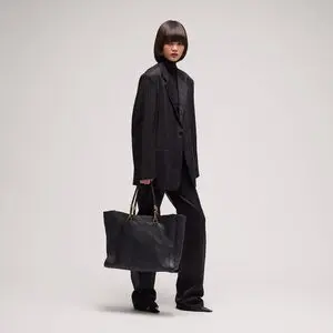 Gucci Bamboo Tote Large Bag In Leather