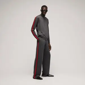 Gucci Fine Wool Zip Jacket With Web
