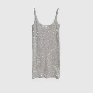 Gucci Stretch Nylon Jersey Dress With Crystals Ready-to-wear