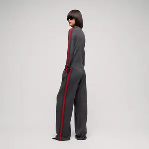 Gucci Fine Wool Zip Jacket With Web