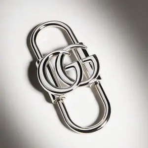 Gucci Key Chain With Double G Metal