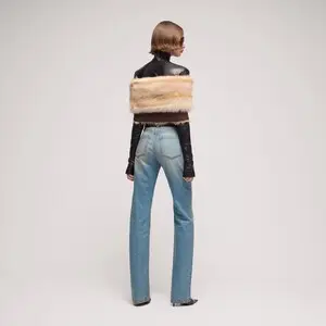 Gucci Cotton Denim Pants With Soft Coating