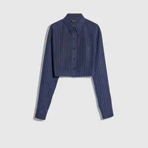 Gucci Pinstripe Cotton Poplin Shirt