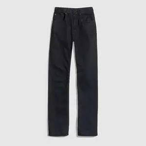 Gucci Cotton Denim Pants With Soft Coating - Black