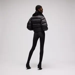 Gucci Padded Polyester Jacket With Shearling Ready-to-wear