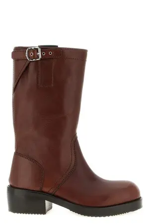 Dries Van Noten Biker' Boots - Brown
