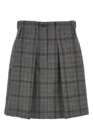 TELA Gaby' Pleated Skirt - Gray