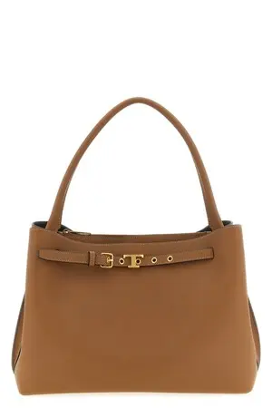 TOD'S T Signature' Handbag - Brown