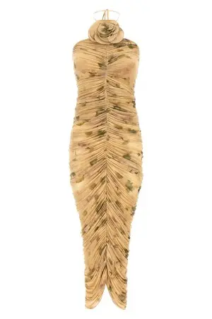 Magda Butrym Ruched Maxi Dress