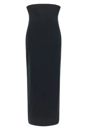 Issey Miyake Allow' Long Skirt With Zip