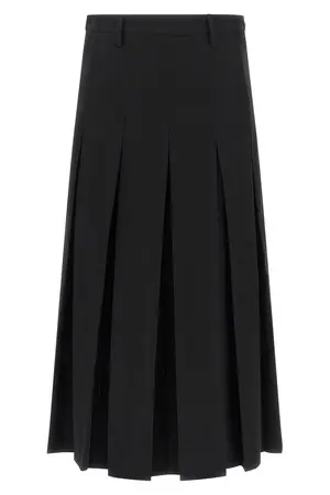 MAISON MARGIELA Overlapping Pleated Skirt