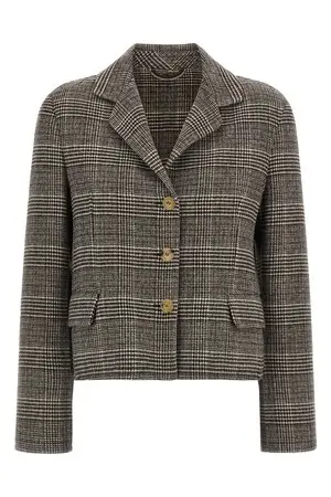 Ermanno Scervino Blazer Cropped Check