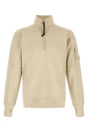 C.P. COMPANY C. P. Company 'diagonal Raised' Sweatshirt With Lens Detail