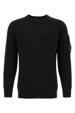C.P. COMPANY C. P. Company 'lambswool Grs' Sweater With Lens Detail