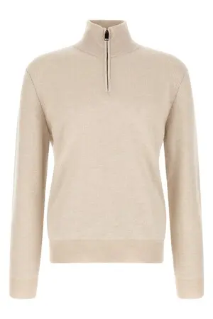 Brioni High Neck Sweater With Zip