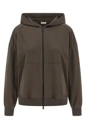 Brunello Cucinelli Monile Zip Hoodie