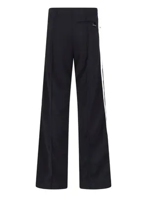 COURREGES Wide Leg Sweatpants With Contrast Detail