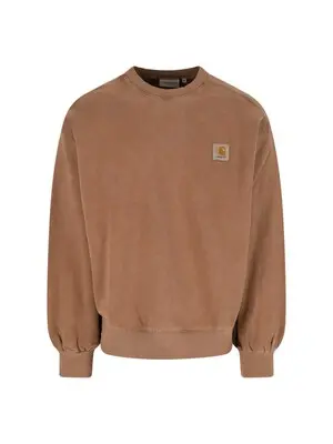 Carhartt Work In Progress Sweatshirt “vista - Brown