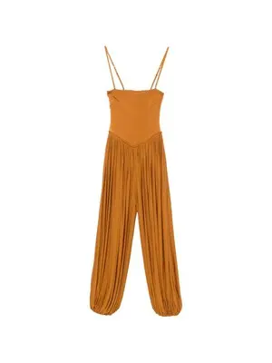 Zimmermann Luna Pleated-leg Jumpsuit
