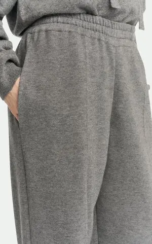 Malo Wide Leg Cashmere-silk Trousers