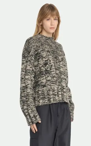 Malo Virgin Wool-cashmere Mock Turtleneck Sweater