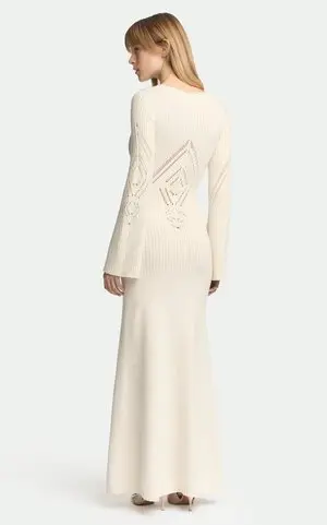 Malo Pointelle Maxi Dress